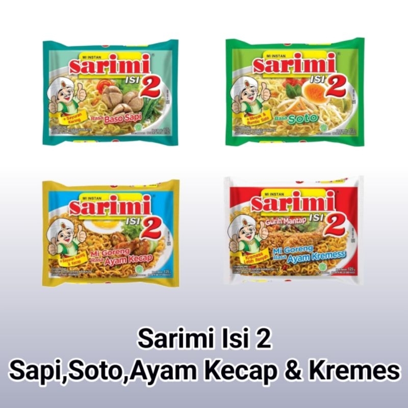 Jual Sarimi Isi 2 4 Varian Rasa | Shopee Indonesia