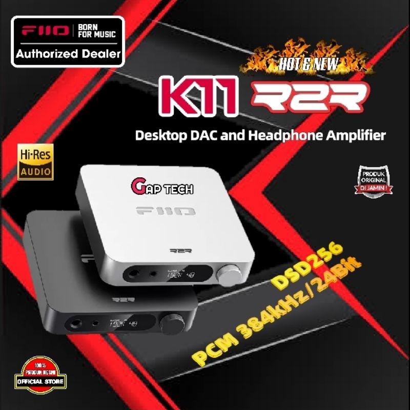 Jual Fiio K11 R2R / K-11 R2R / K 11 R2R / K11R2R / K11 True 24bit R2R Desktop DAC and Headphone ...