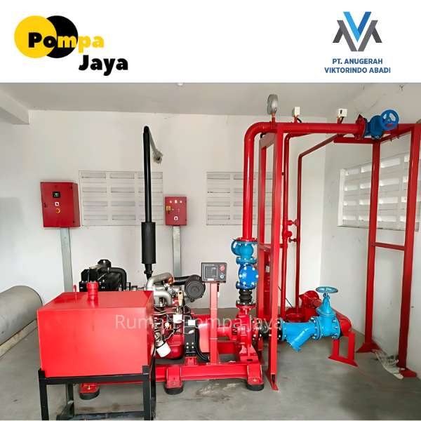Jual Pompa Hydrant Diesel 150x100 FSKA 1000 GPM 10 bar 132 kw EBARA ...