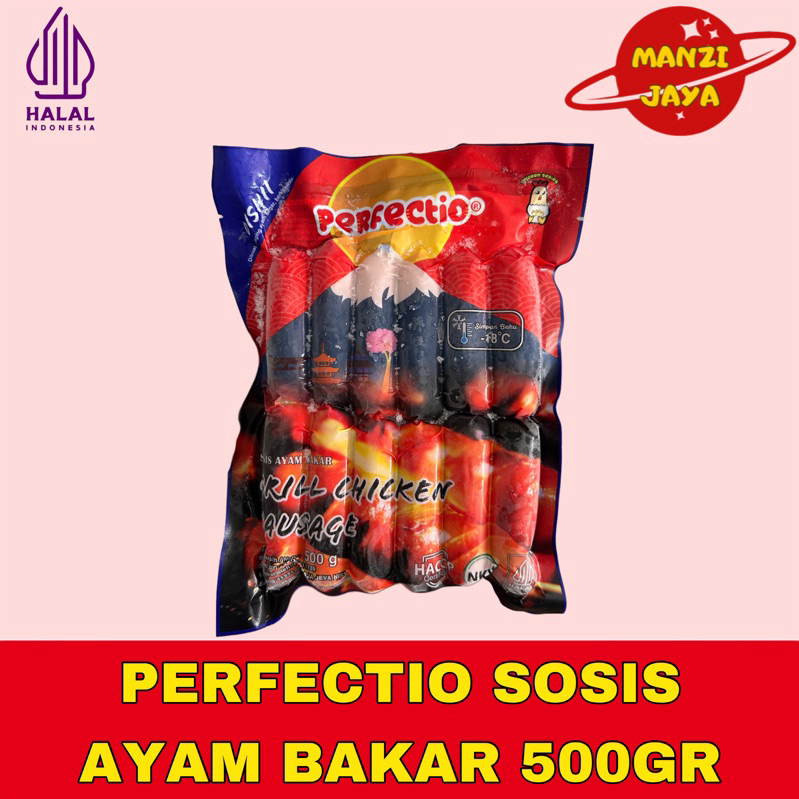 Jual PERFECTIO Sosis Ayam Bakar Isi 12 500gr | Shopee Indonesia