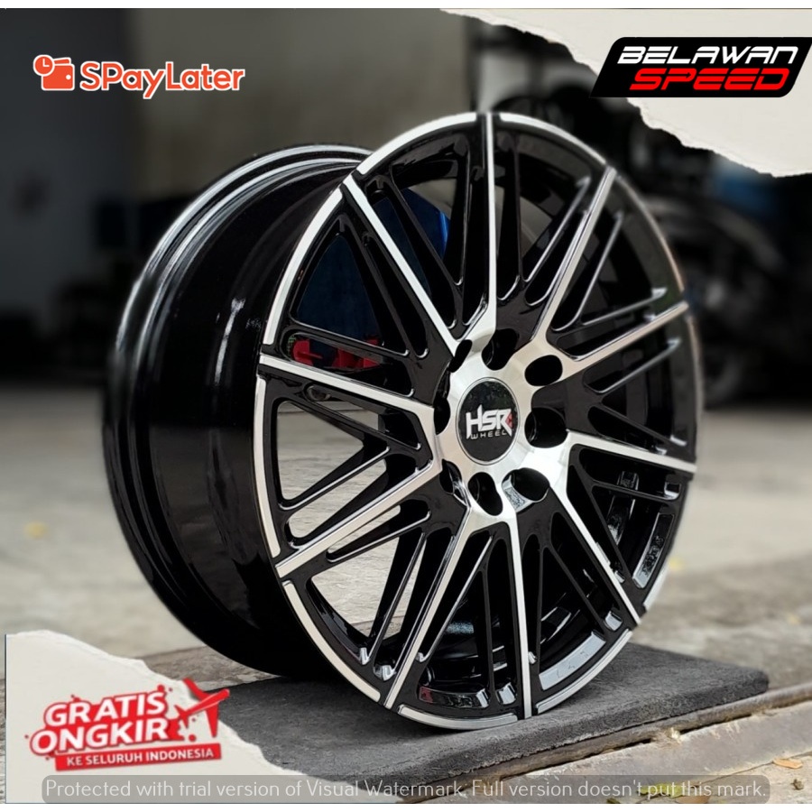 Jual PELEK MOBIL RACING VELG MODIFIKASI RING 14 R14 HSR BALIGE PCD ...
