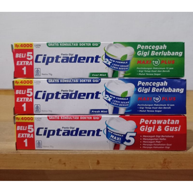 Jual Pasta gigi ciptadent 75 gr | Shopee Indonesia