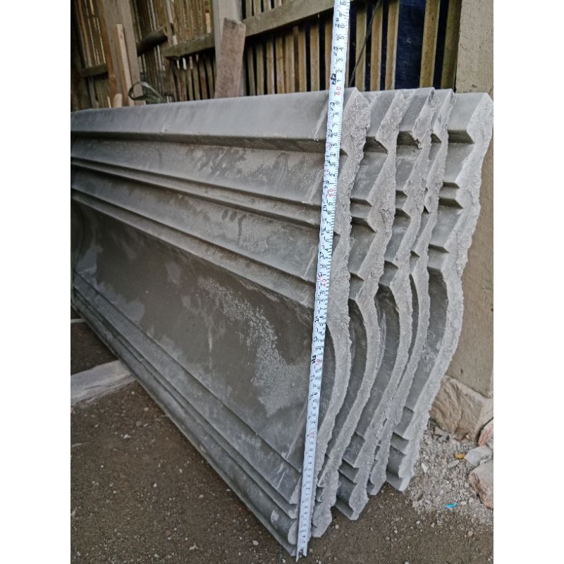 Jual Lisplang beton profil ukuran 60.cm x 2.meter ( minimal pembelian 5 ...