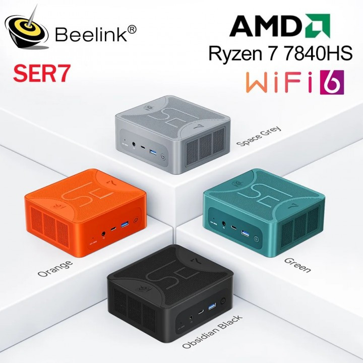 Jual BEELINK SER7 - Mini PC AMD RYZEN 7 7840HS 32GB DDR5 1TB PCiE4.0 ...