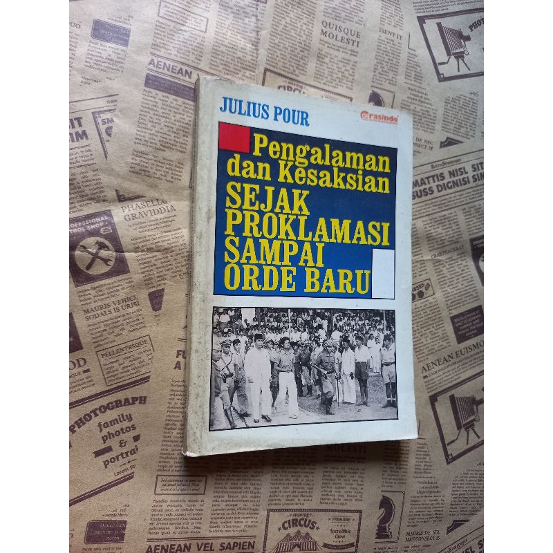 Jual Pengalaman dan kesaksian sejak proklamasi sampai orde baru ...