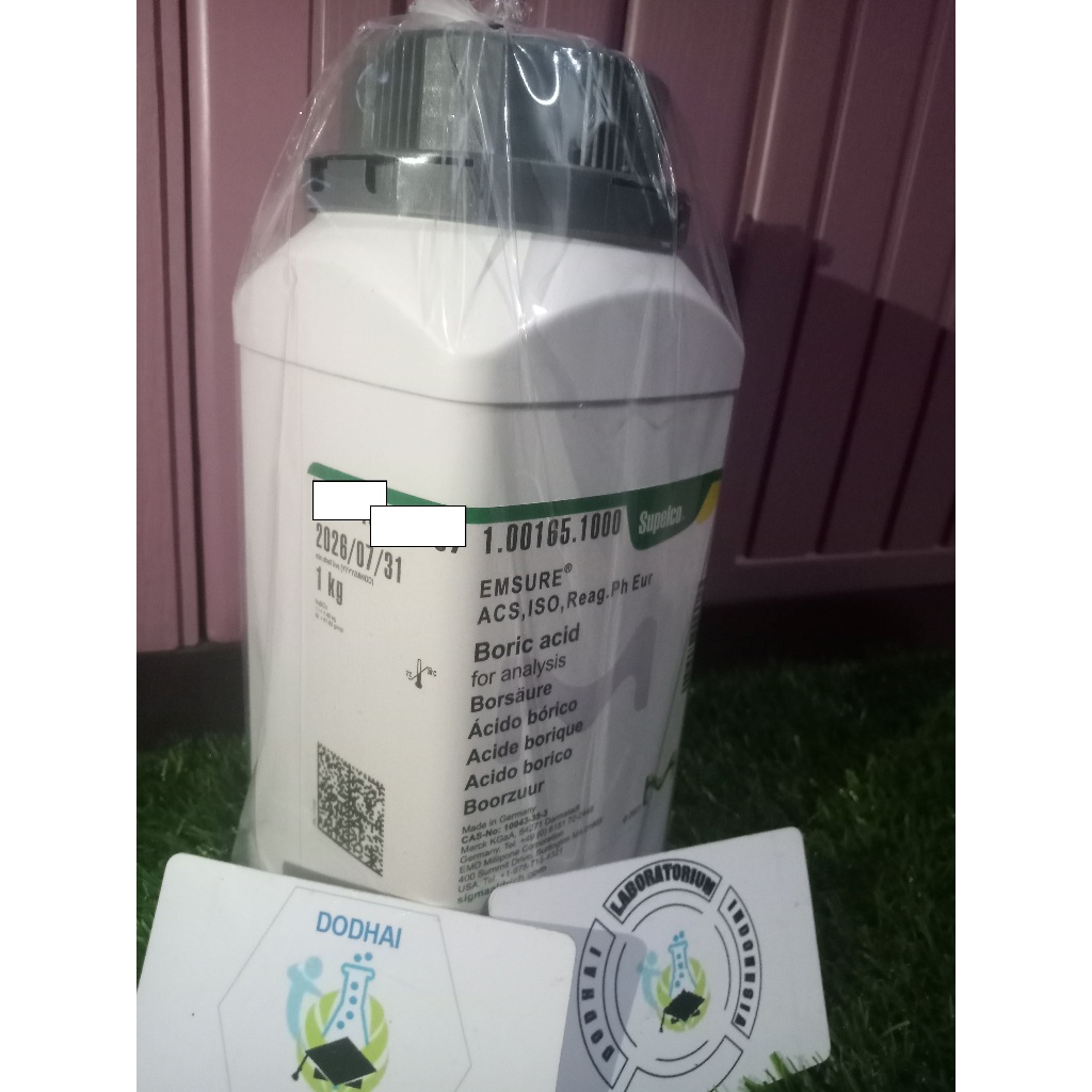 Jual Boric Acid, Asam Borat for analysis, H3BO3 Merck 1.00165.1000 ... Jual Boric Acid, Asam Borat for analysis, H3BO3 Merck 1.00165.1000 ...