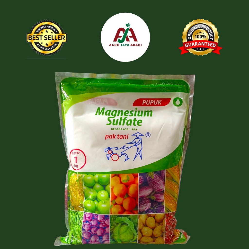 Jual MAGNESIUM SULFATE PAK TANI 1 KG / MAGNESIUM SULFAT 1KG ORIGINAL 100% | Shopee Indonesia