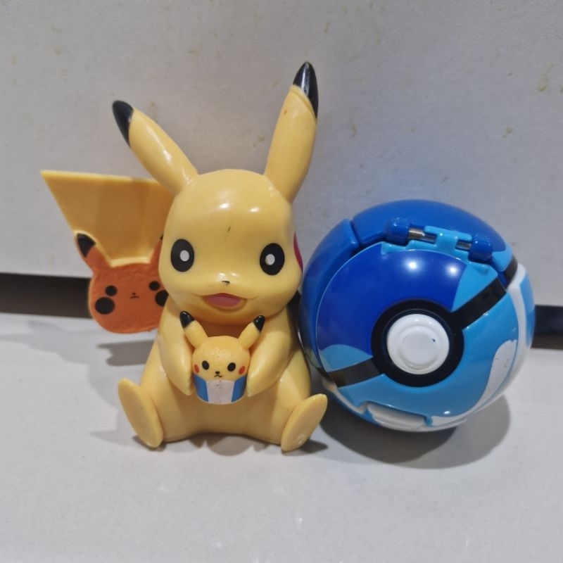 Jual Pokemon pikachu Pokemon Throw N Pop Poke Ball | Shopee Indonesia