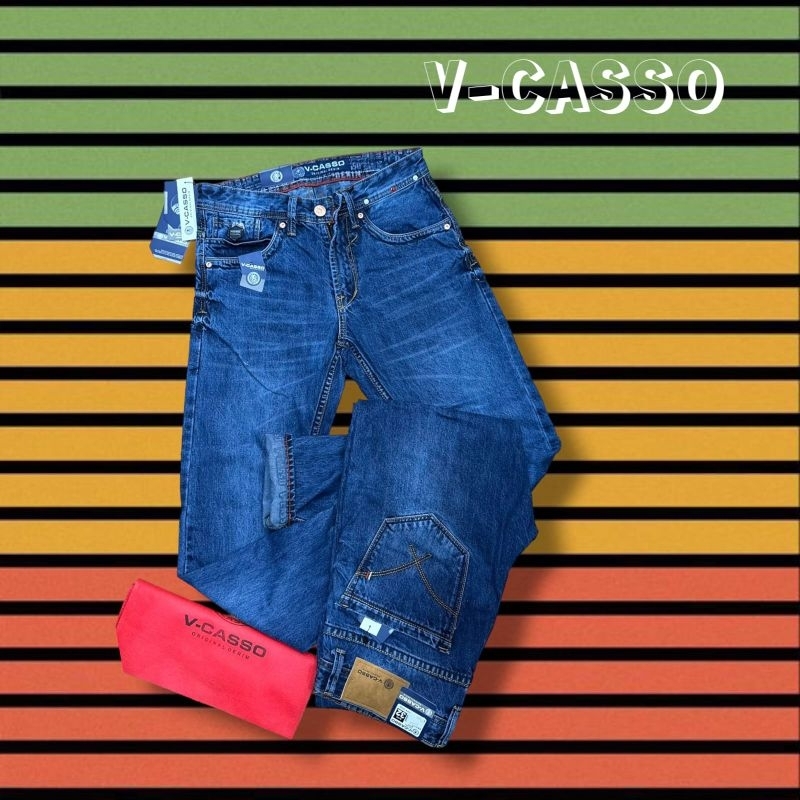 Jual Celana Jeans Pria V-CASSO Original | Shopee Indonesia