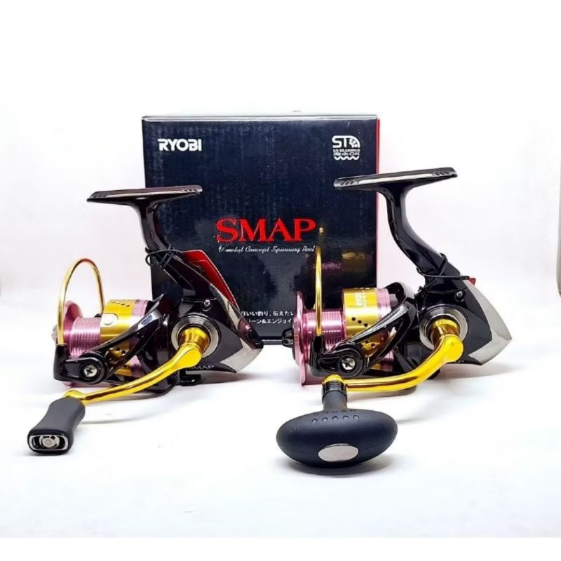 Jual REEL SPINNING RYOBI SMAP POWER HANDLE | Shopee Indonesia