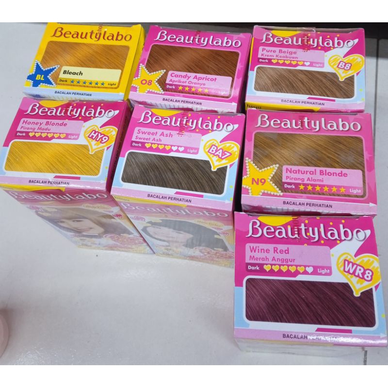 Jual BEAUTYLABO HAIR COLOR JAPAN | Shopee Indonesia