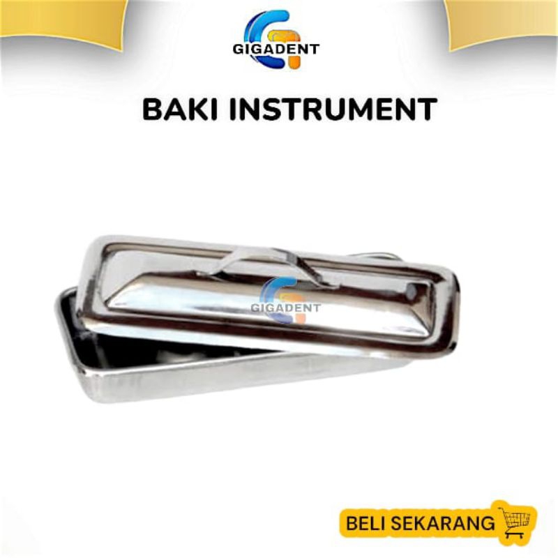 Jual Instrument Tray / Baki Instrument + Tutup ( kecil ) | Shopee Indonesia