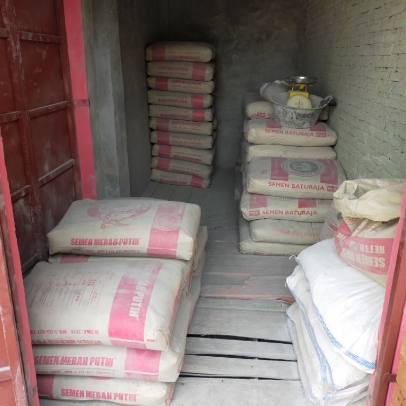 Jual Semen Eceran (Batu Raja dan Merah Putih) / 7 Kg, 5 kg dan 1 kg ...