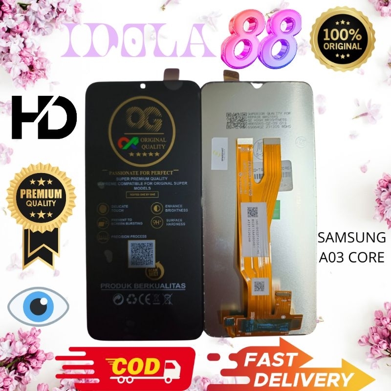 Jual LCD FULLSET SAMSUNG A03 CORE / A032 ORIGINAL TOUCHSCREEN LCD | Shopee Indonesia