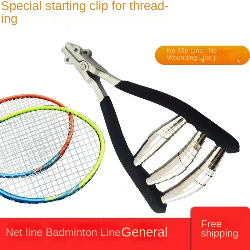 Jual Badminton racket string mesin tennis, manual memulai bantuan klip ...