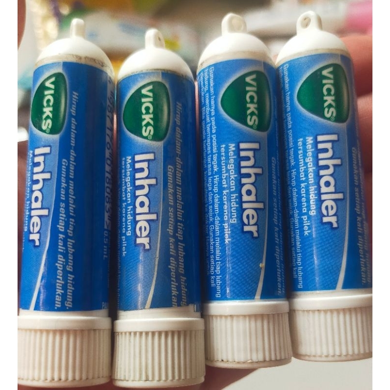 Jual Vicks Inhaler 0.5ml - Melegakan Hidung Tersumbat Karena pilek(Baca ...