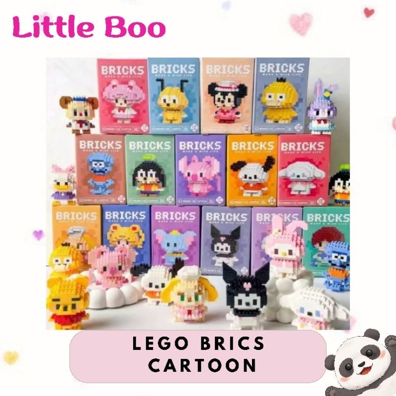 Jual Lego Bricks Susun Kartun Lucu | Shopee Indonesia