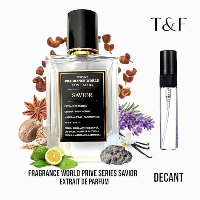 Jual Parfum Decant Fragrance World Prive Series Savior For Men XDP ...
