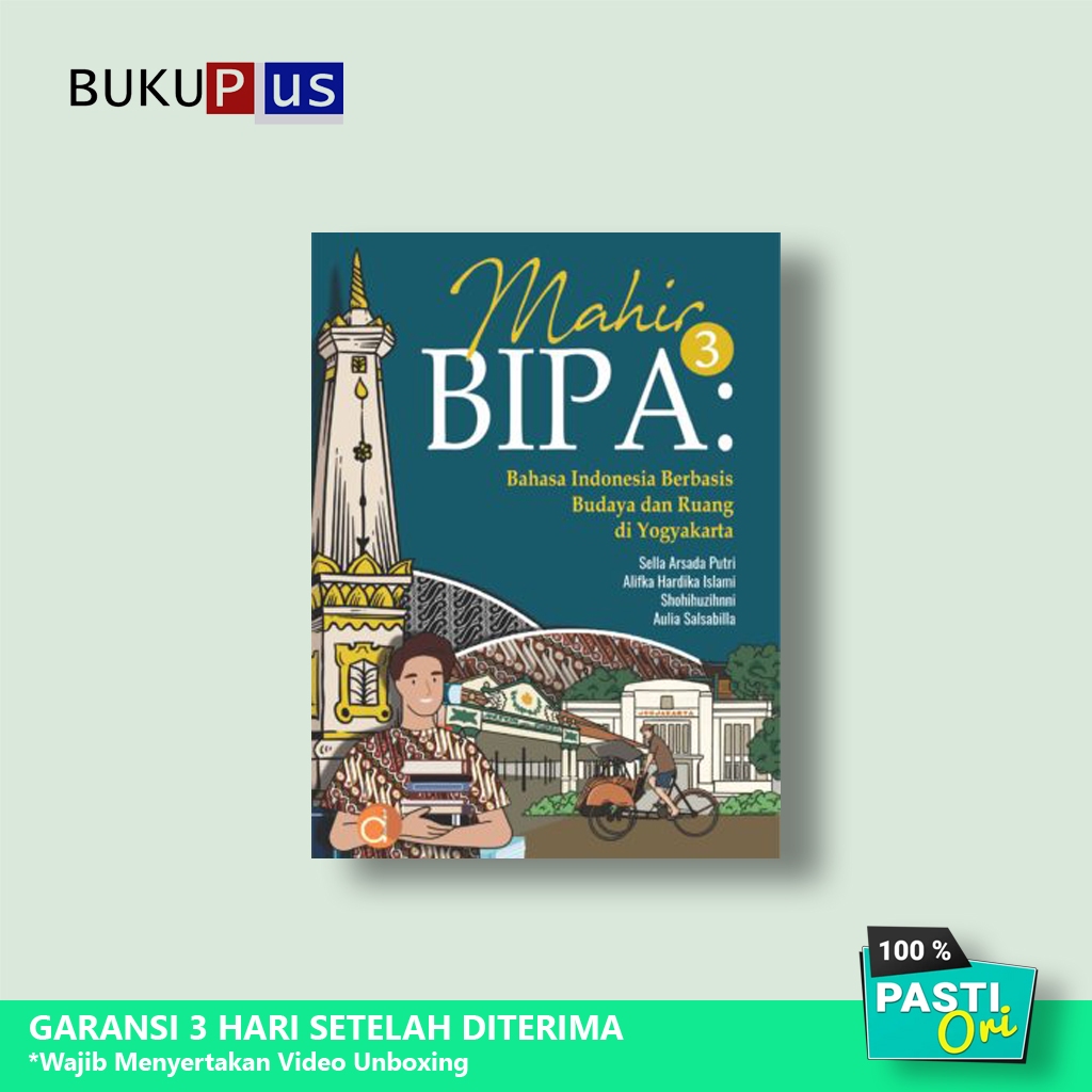 Jual Buku Mahir BIPA Bahasa Indonesia Berbasis Budaya dan Ruang di Yogyakarta - Sella Arsada ...