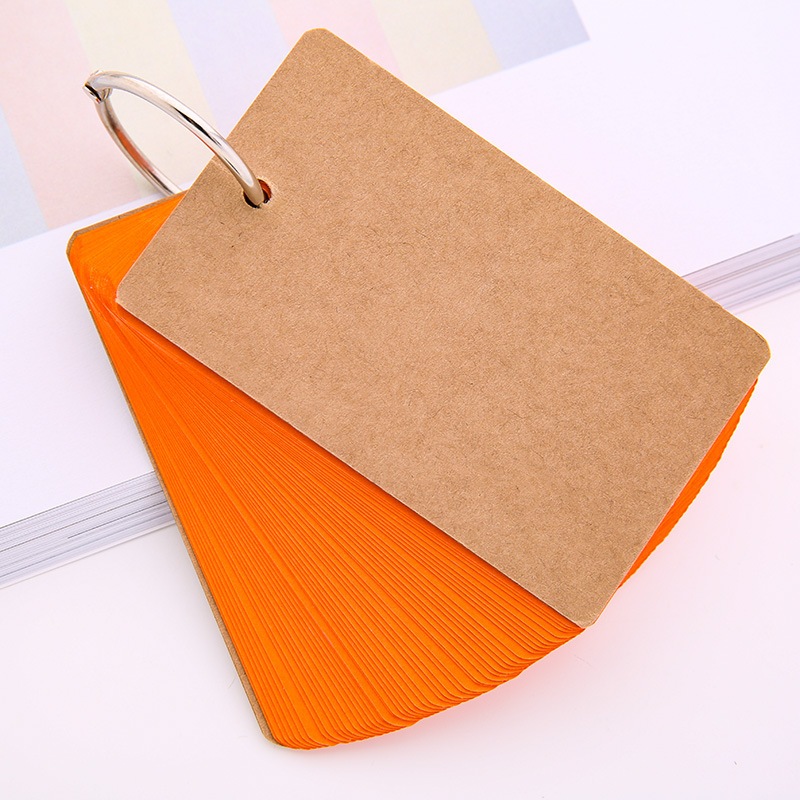 Jual Flash Card Warna-warni/Flash Card Polos 50 Lembar (90x55mm ...