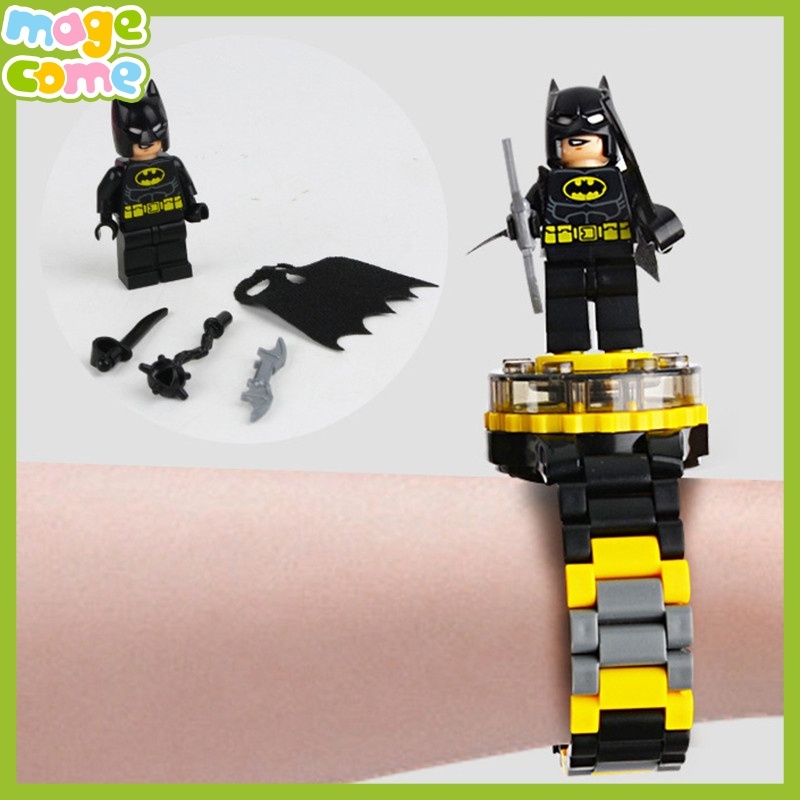 Jual Magecome Ninjago Mainan Perakitan Jam Tangan Elektronik Blok ...