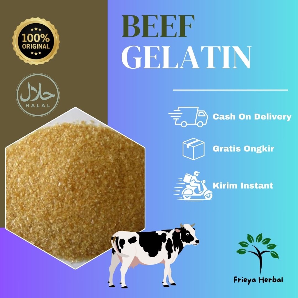 Jual Gelatin Sapi Bubuk Premium - Sehat, Alami, dan Serbaguna | Bahan ...