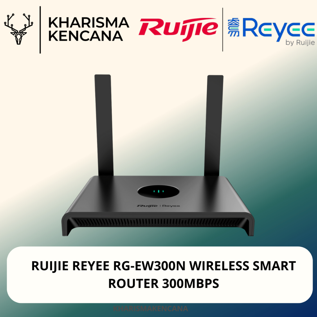 Jual RUIJIE REYEE RG-EW300N WIRELESS SMART ROUTER 300MBPS | Shopee ...