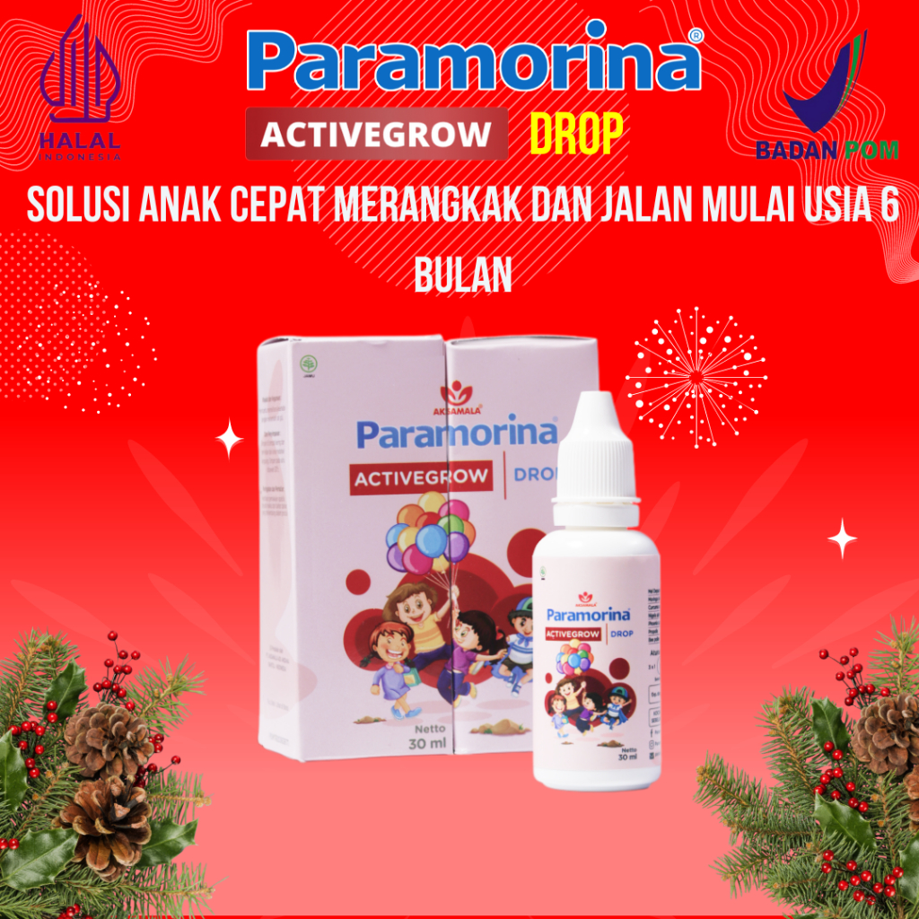 Jual Paramorina Active Grow 30ml Dukung Pertumbuhan Sikecil yang ...