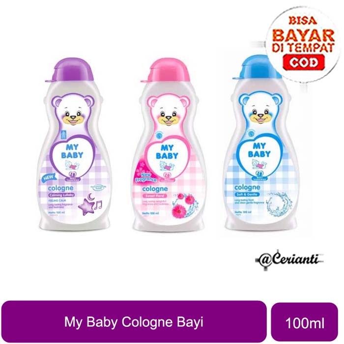 Jual My Baby Cologne Sweet Floral/Soft & Gentle 100 ML Parfum anak ...