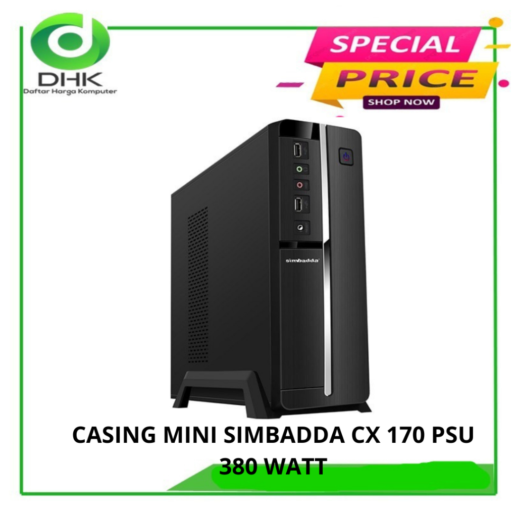 Jual CASING MINI SIMBADDA CX 170 PSU 380 WATT | Shopee Indonesia