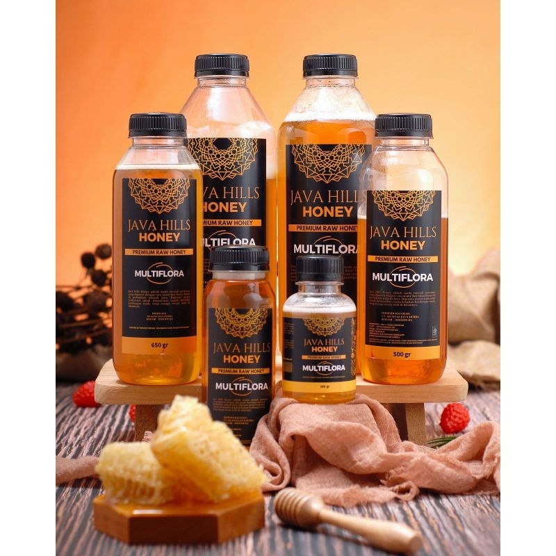Jual JAVA HILLS HONEY MADU 500-650 GRAM, MULTIFLORA, MINT, MAAG, COFFEE ...