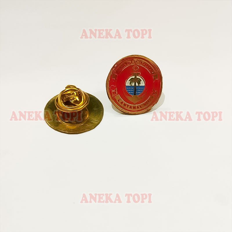 Jual Pin Bros Lantamal TNI AU Pin Pangkalan Utama TNI AU Model Bulat ...