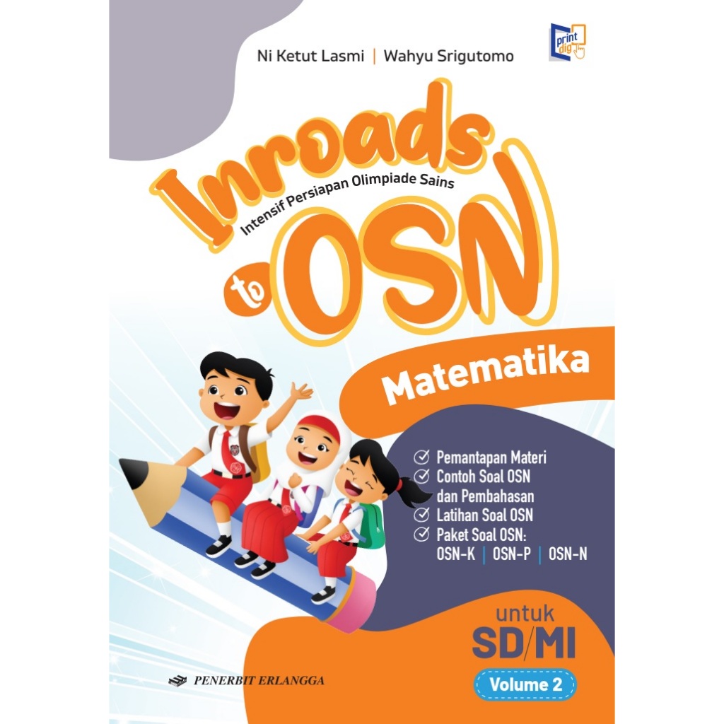 Jual INROADS TO OSN MATEMATIKA SD/MI VOL.2 - ERLANGGA | Shopee Indonesia