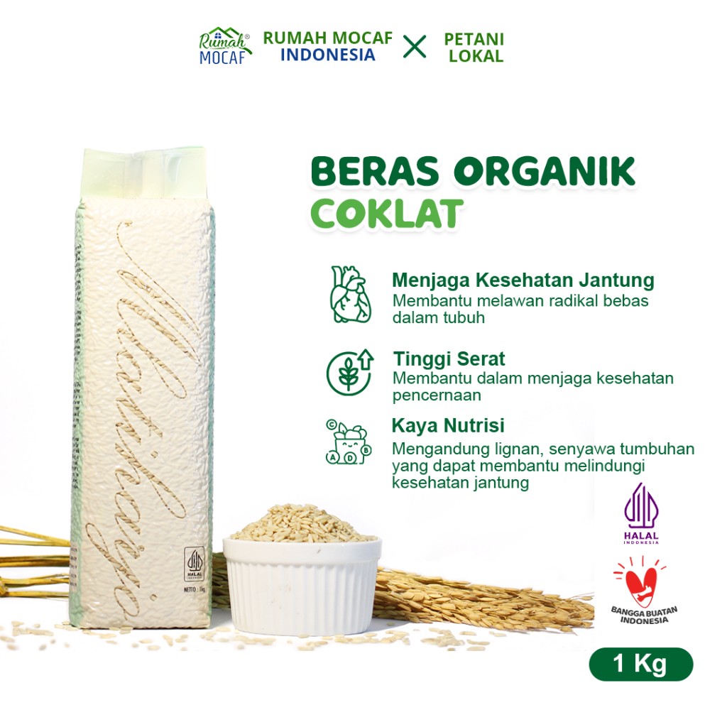 Jual Beras Coklat Organik Mlatiharjo - Beras Rendah Gula - Beras Untuk ...
