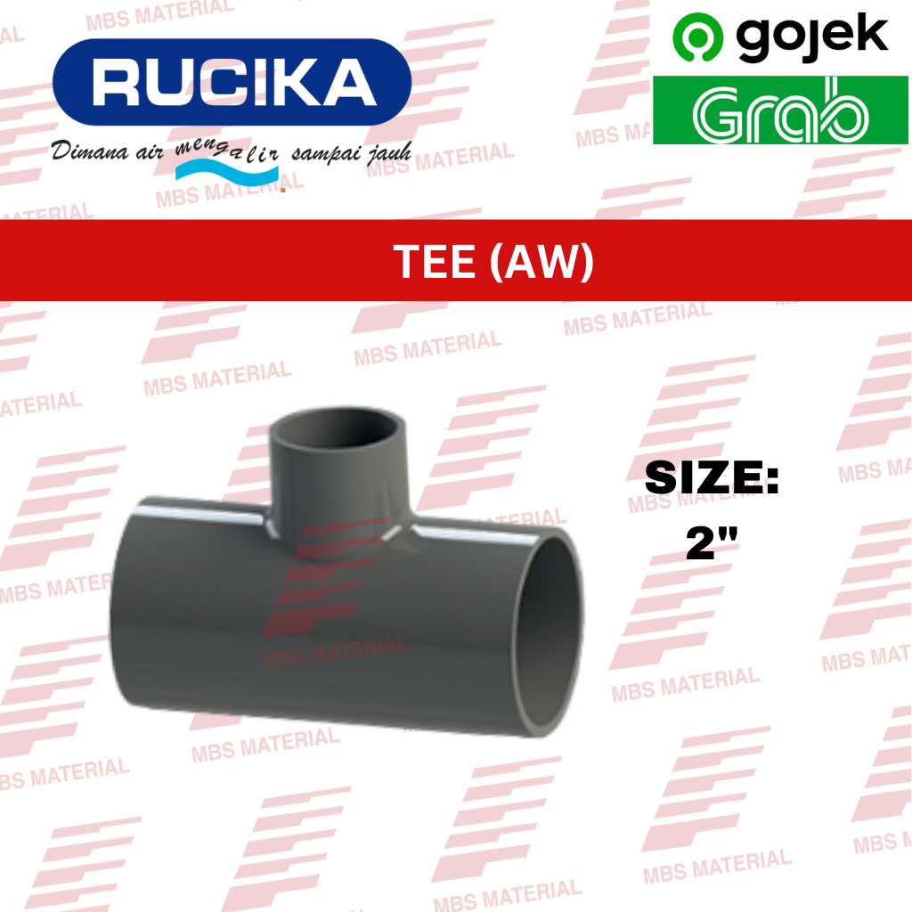Jual Fitting Tee Rucika AW Size 2" inch | Shopee Indonesia