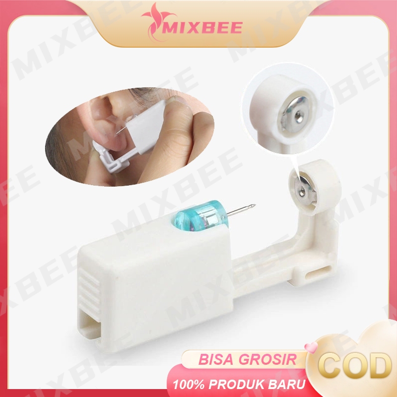 Jual 1 Pcs Alat Tindik Anting telinga Dispossible Keselamatan Steril ...