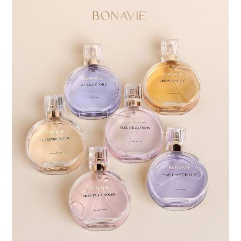 Jual Bonavie Eau De Parfum Series Parfume Body Fragrance Tahan Lama ...