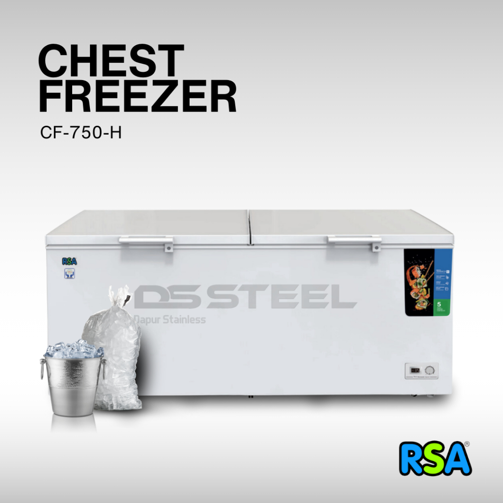 Jual Chest Freezer CF-750 RSA/Freezer Box RSA CF-750H / CF 750 H ...