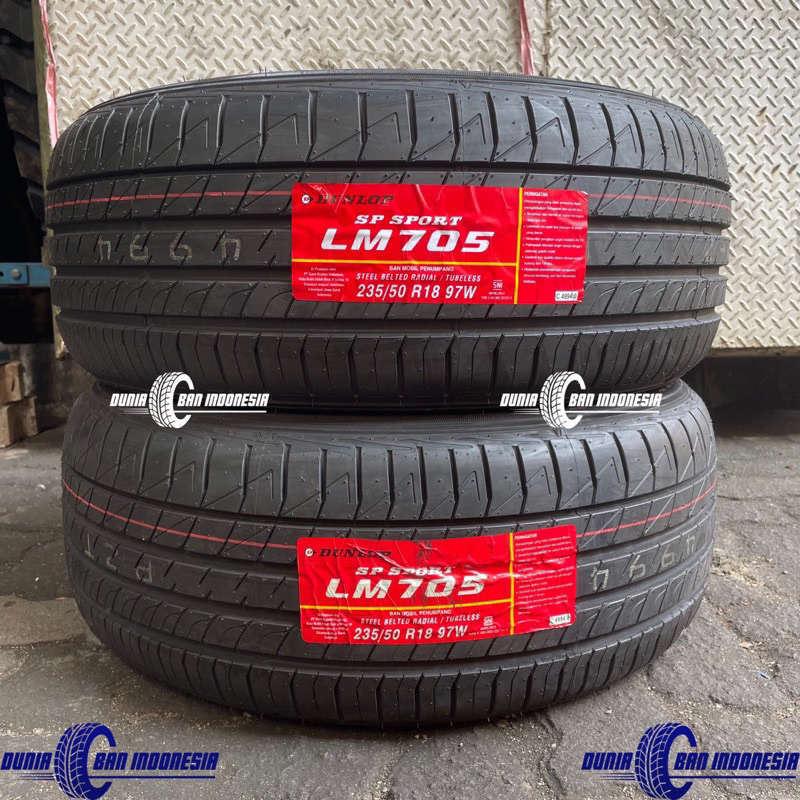 Jual Ban Mobil Dunlop LM705 235/50 R18 Alphard Vellfire Innova | Shopee ...