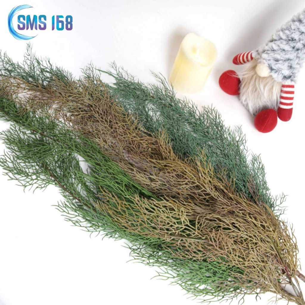 Jual Daun Cemara Juntai Hanging Leaves Artificial Panjang 75 cm ...