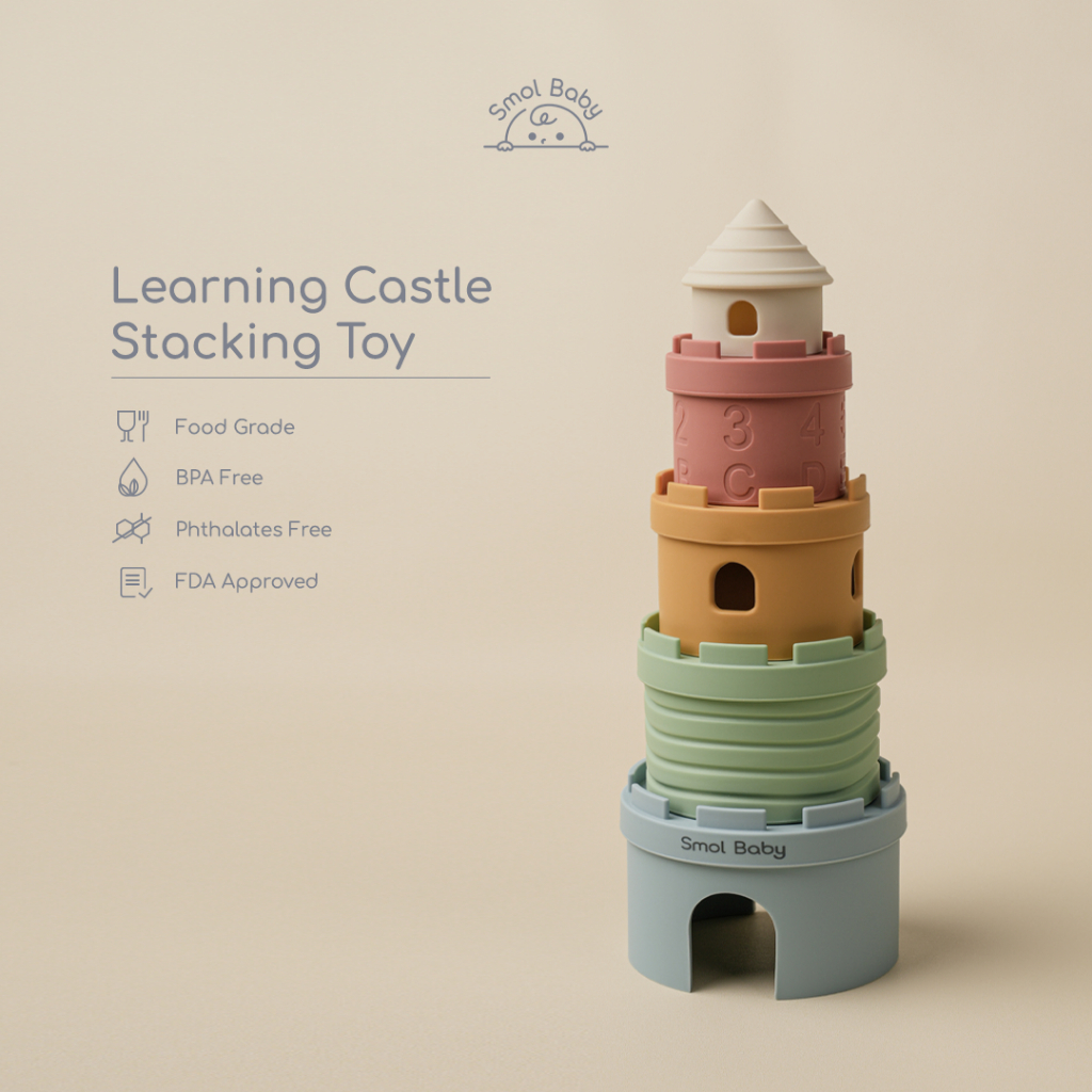 Jual SMOLBABY Premium Castle Silicone Stacking Toys | Shopee Indonesia