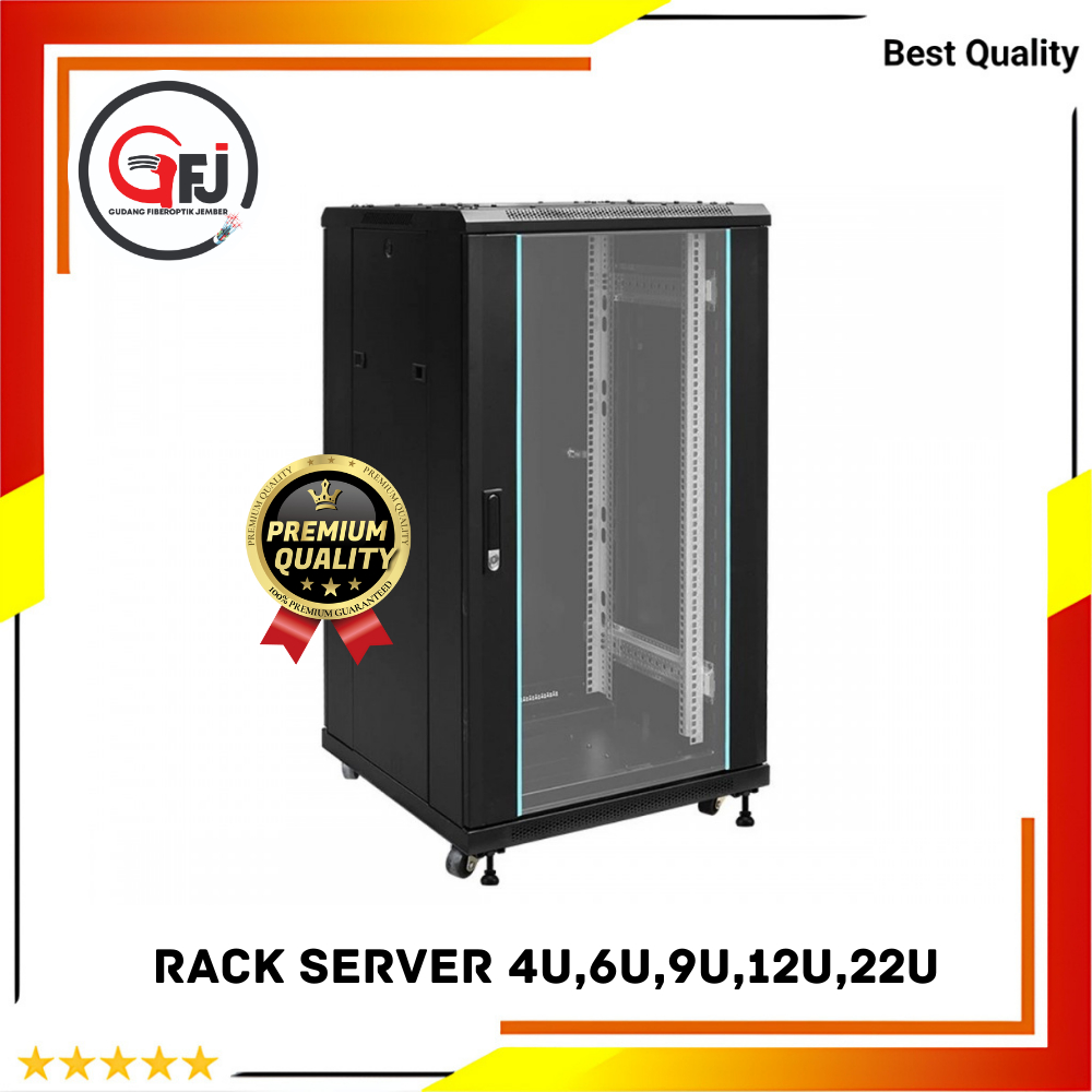 Jual [TERLARIS] RACK SERVER 4U, 6U, 9U, 12U, 22U WALLMOUNT/STANDING ORIGINAL | Shopee Indonesia