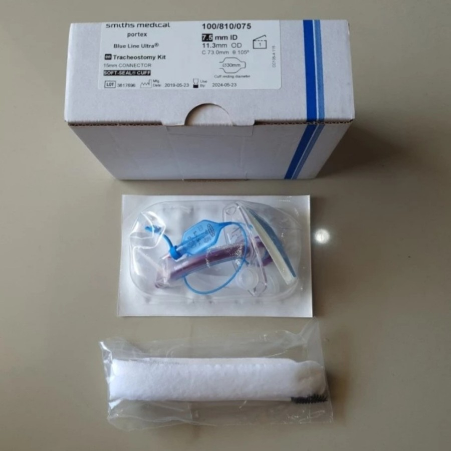 Jual Tracheostomy Kit Portex 100/810/075 Fen Kit Fenestrated | Shopee ...