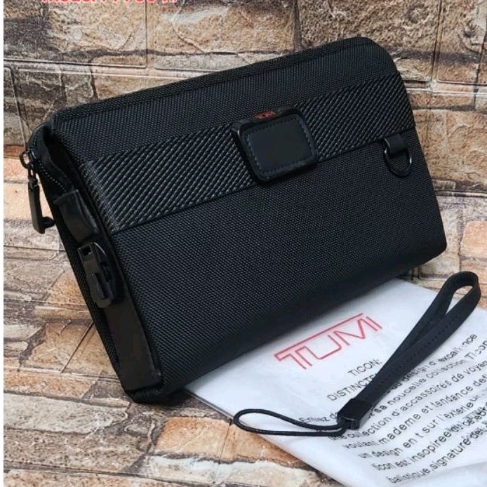 Jual Tas Clutch Tangan Pria TM77004# Tas Model Lock Sandi Nylon Mirror ...