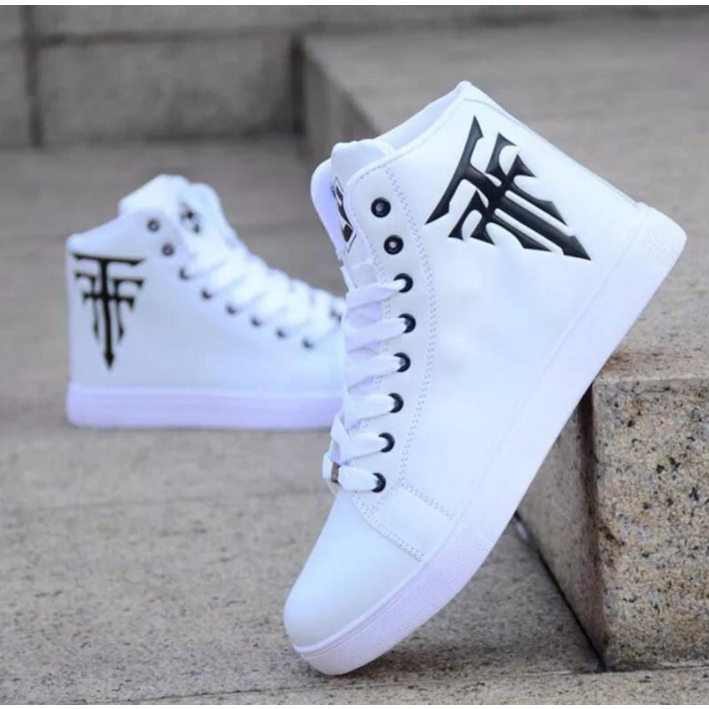 Jual SUPER SALE!! SEPATU sneakers Boot Trisula 38-43 casual pria Putih ...