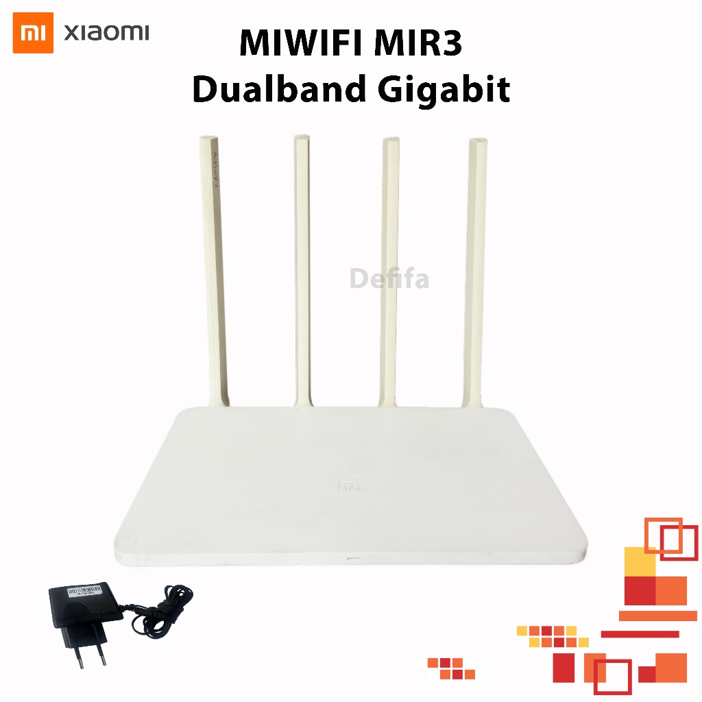 Jual Wifi MIWIFI MIR3 Wireless AC Router 3 Dual Band 5Ghz | Shopee ...