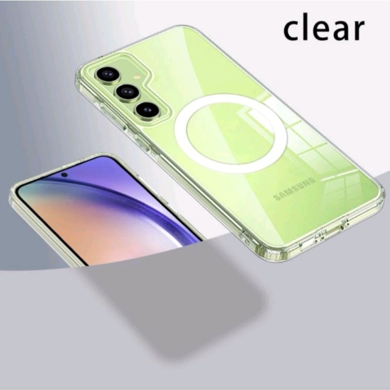 Jual Wlons Magsafe Case For_Samsung Galaxy A55/S23 FE 5G Frosted Mayte ...
