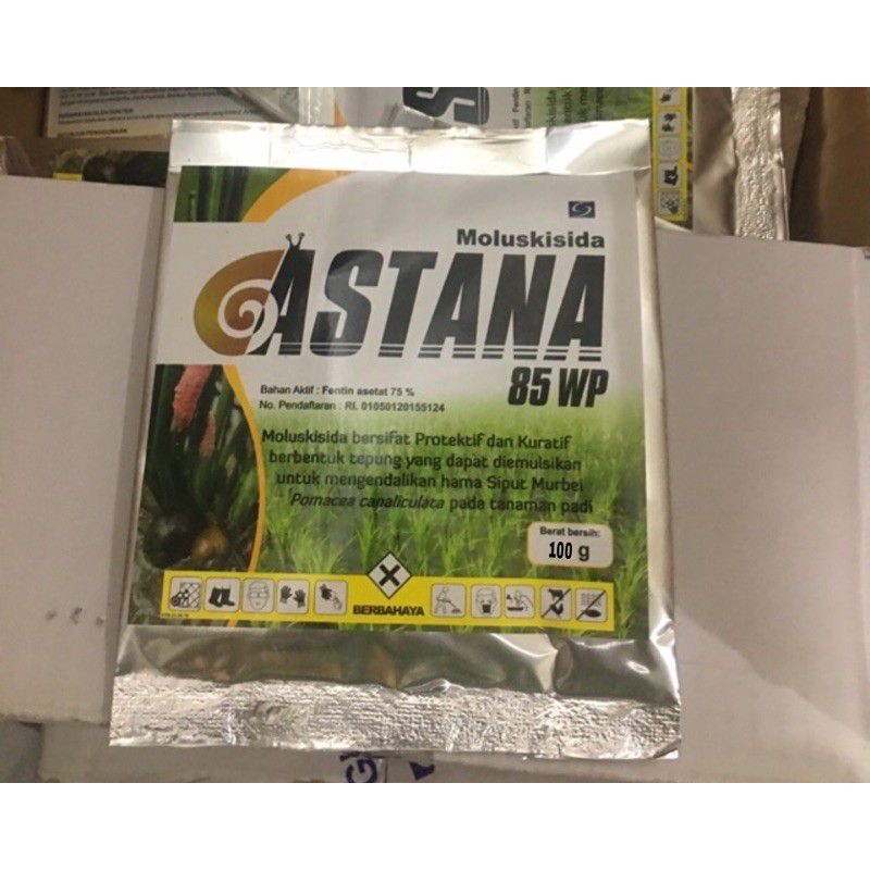 Jual Moluskisida Pembasmih Hama Siput Astana 85WP isi 100 gram | Shopee ...