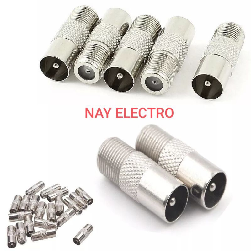 Jual JACK TV DRAT JANTAN (MALE) KONECTOR F DRAT TO TV MALE | Shopee ...
