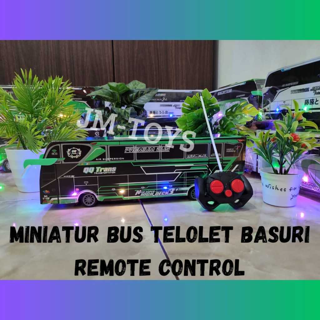 Jual BUS NABILA QQ TRANS MINIATUR BUS TELOLET BASURI REMOT CONTROL ...